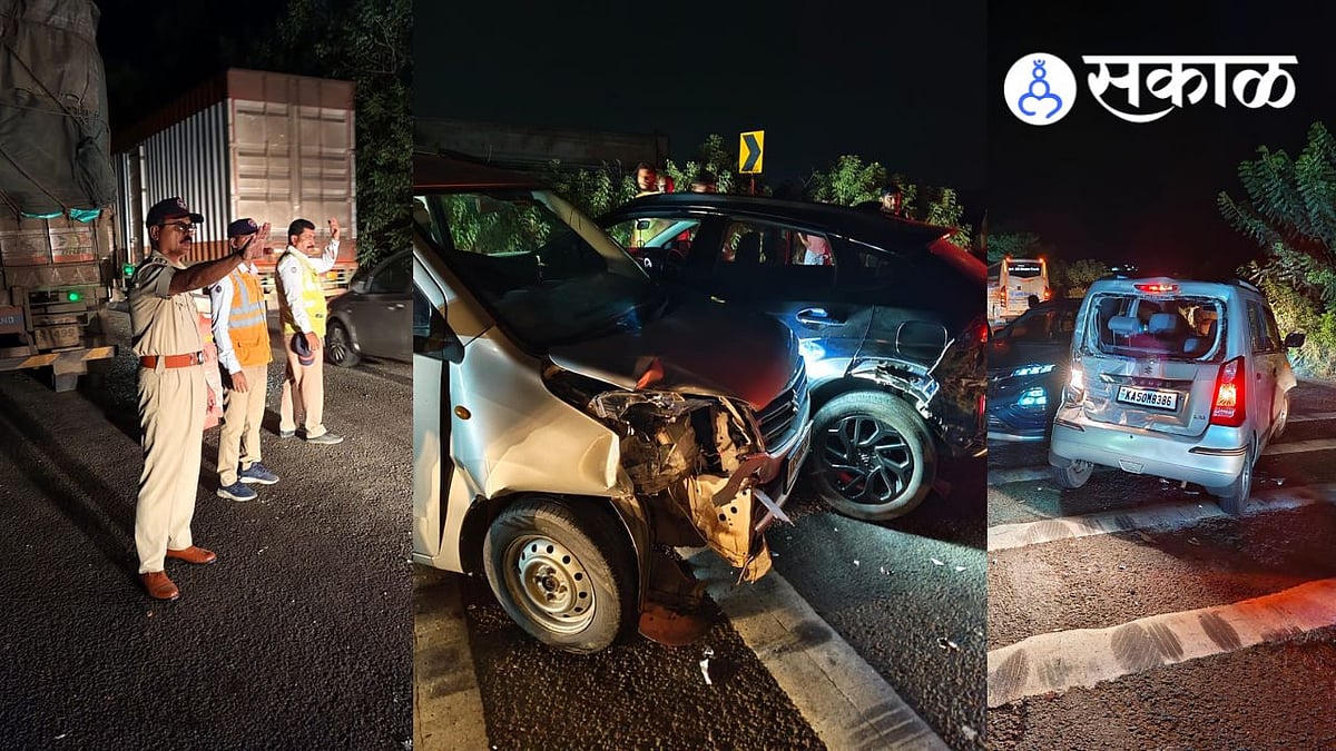 Khambatki Ghat Accident : सातारा-पुणे महामार्गावरील खंबाटकी घाटात अपघात ...