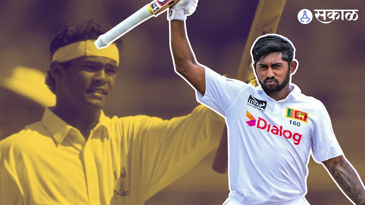 Kamindu Mendis ने मोडला कांबळीचा २० वर्षे जुना विक्रम! 'असा' पराक्रम ...