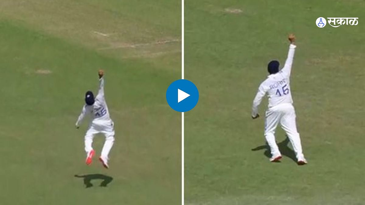 IND vs BAN 2nd Test : नाद खुळा...! Rohit Sharma ने एका हाताने टिपलेला ...