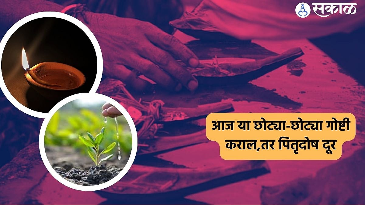 Sarva Pitri Amavasya 2024 : आज या छोट्या गोष्टी कराल,पितृदोष तर दूर ...