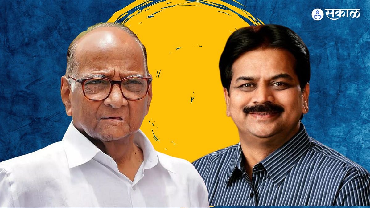 Harshvardhan Patil Joins NCPSP|Sharad Pawar At Indapur| सुनेत्रा ...