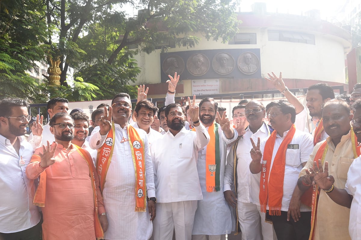 Ovala Majiwada Assembly Election : लोकसभेत धनुष्यबाण मशालीवर भारी ...