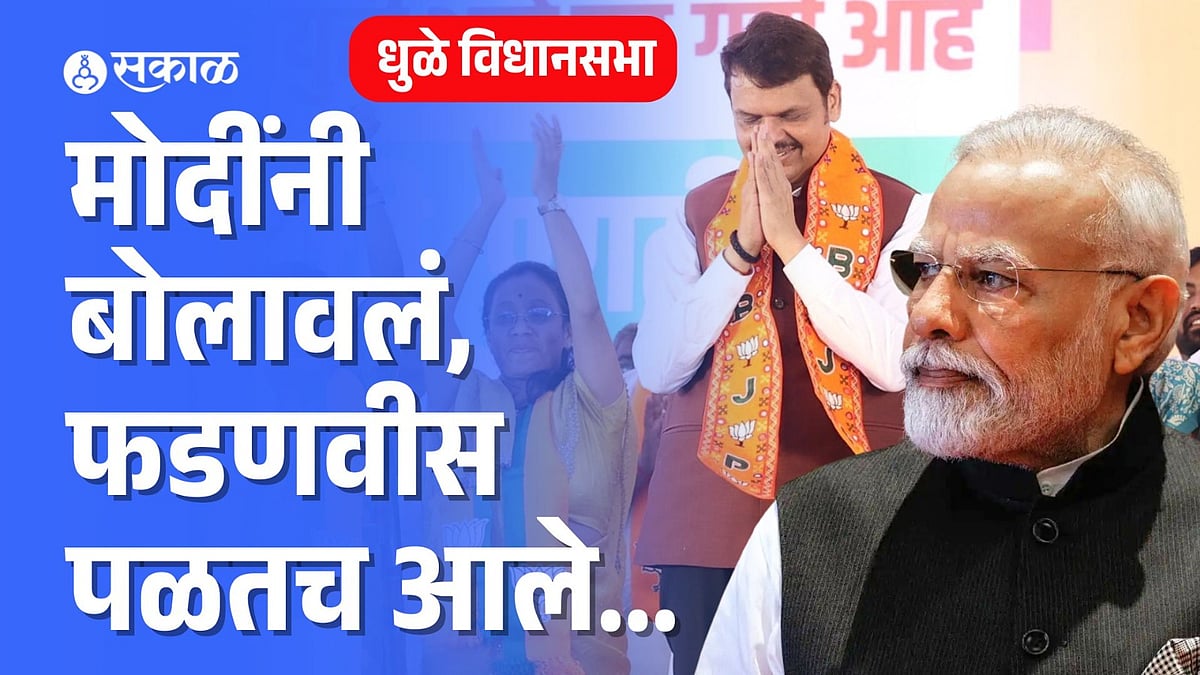 Narendra Modi on Devendra Fadnavis: मोदींनी बोलावलं, फडणवीस पळतच आले...