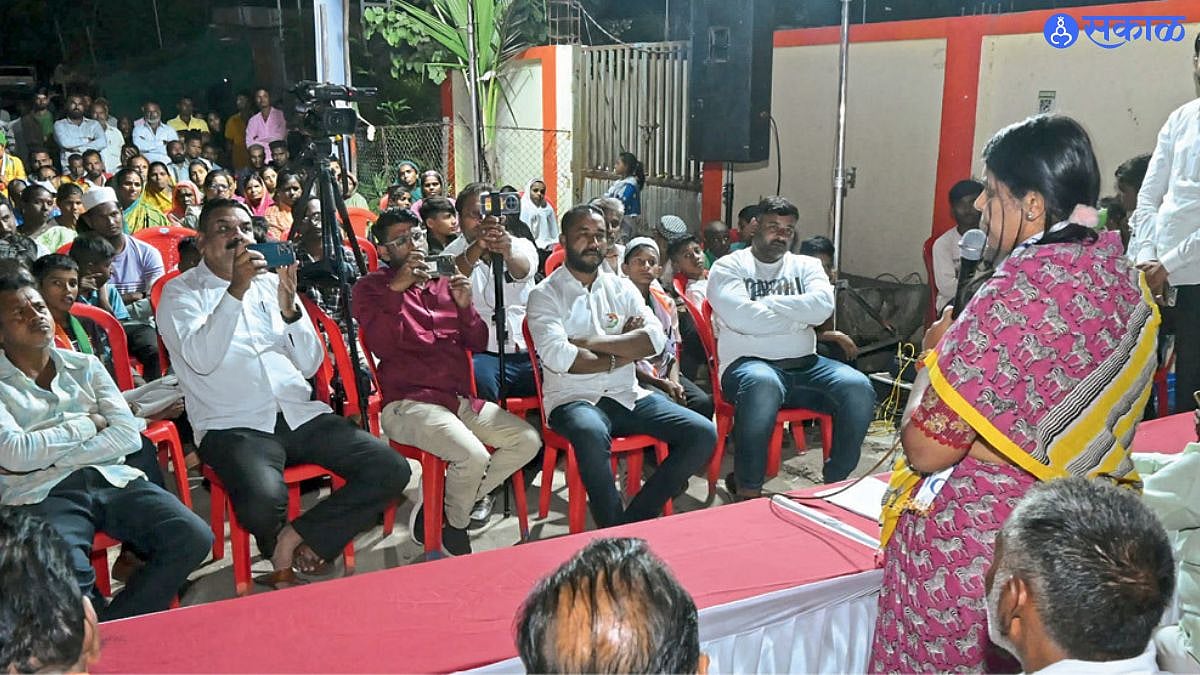 पाच वर्षांत मतदारसंघात आमूलाग्र बदल केला :चैताली काळे Ashutosh Kale ...