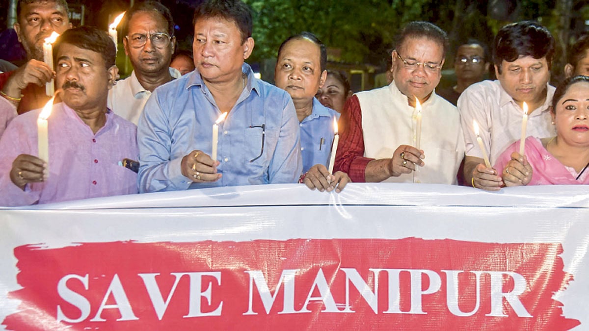 Manipur Government : मणिपूरचे राज्य सरकार अल्पमतात? ‘एनपीपी’ने पाठिंबा ...
