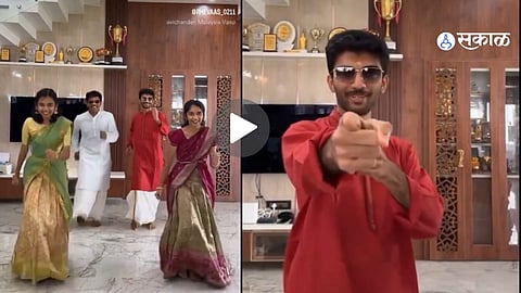 D Gukesh Dance Video Goes Viral हा, नाचतो पण भारी! D Gukesh चा धोती अन् ...