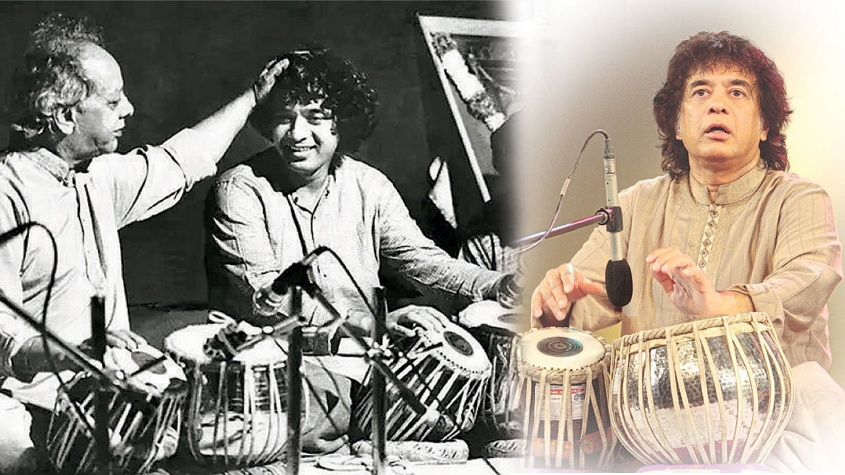 Ustad Zakir Hussain : असा उस्ताद आता न होणे... Ustad Zakir Hussain ...