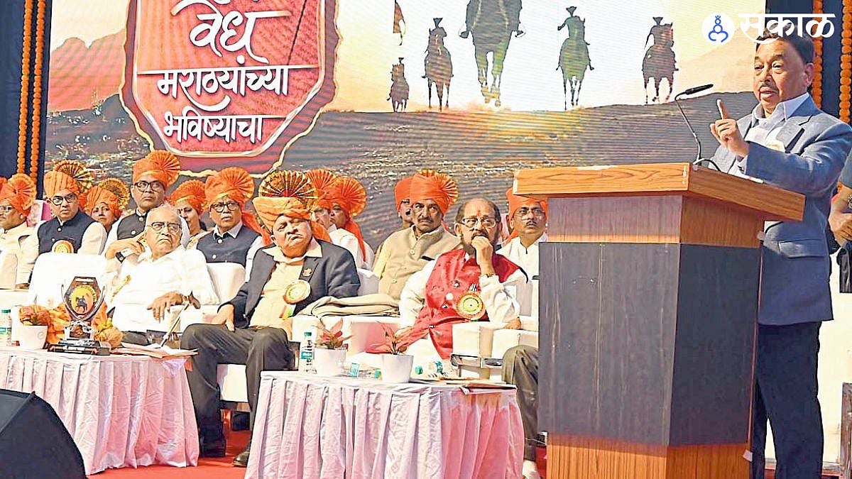 Narayan Rane : मराठा माणूस कुणबी म्हणवून घेणार नाही : नारायण राणे ...