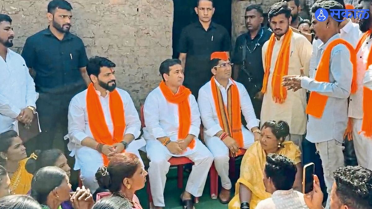 Nitesh Rane: सरकार हिंदूंच्या पाठीशी : नीतेश राणे; मृताच्या ...