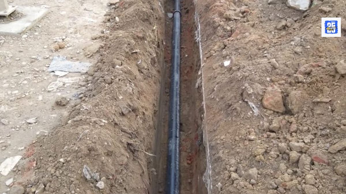 Water Pipeline Work : हद्दवाढीमध्ये जलवाहिनीचे काम ७५ टक्के पूर्ण | 75% ...