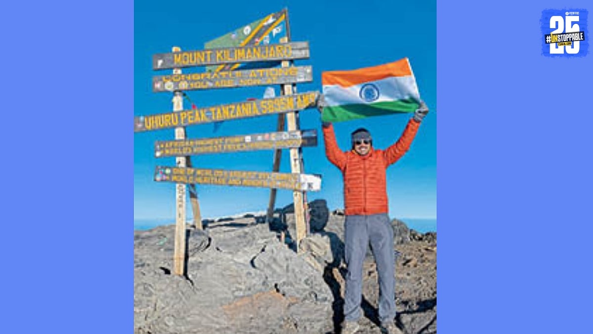 Mount Kilimanjaro : ‘माउंट किलीमांजारो’वर रोवला तिरंगा|Amol Chavan ...