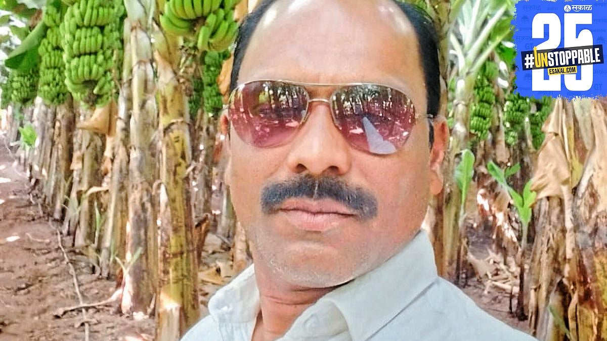 Kadegaon : केळी पिकातून ७० गुंठ्यांत नऊ लाखांचे उत्पादन: शेतकऱ्याचे ४५ ...