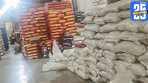 Ahilyanagar: एमआयडीसीत ६२ लाखांचा बनावट बासमती तांदूळ; तांदळाला लावली ...