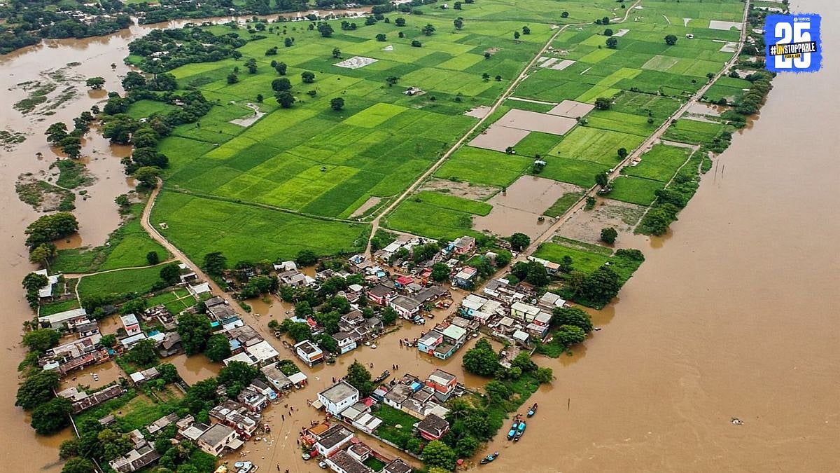 Nanded Flood Alert : जिल्ह्यात ३३७ गावांना पुराचा धोका! आपत्तीचा सामना करण्यासाठी यंत्रणांना ...