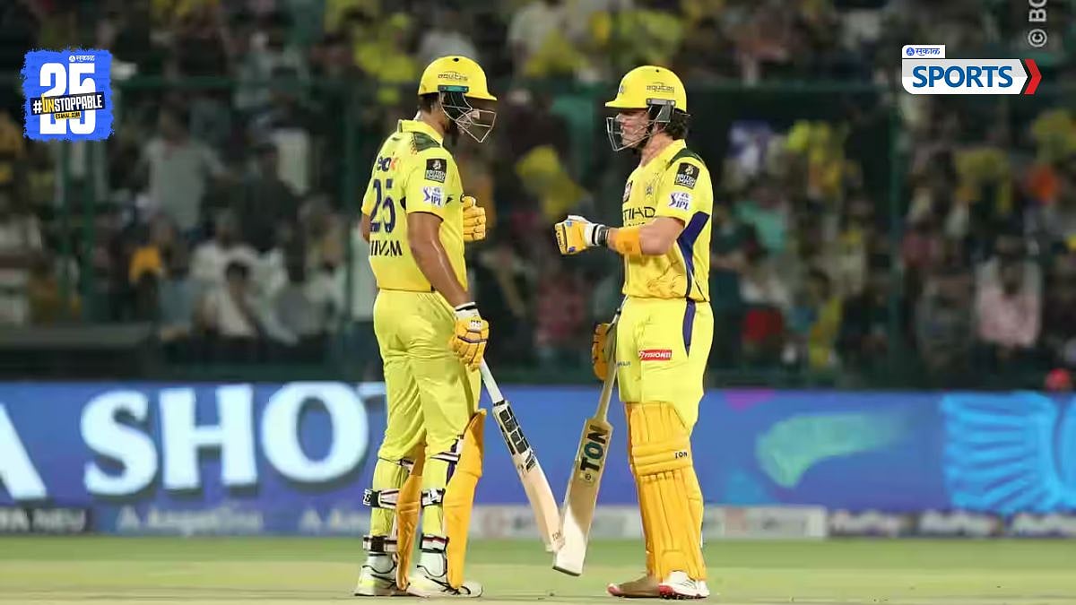CSK SET MASSIVE TOTAL AGAINST RAJASTHAN IN IPL 2025 THANKS TO AYUSH, BREVIS, DUBE AND DHONI |CSK ...