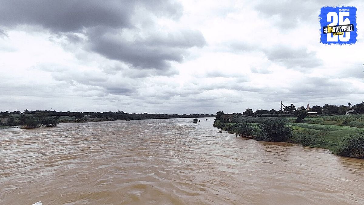 Solapur: सोलापूर जिल्ह्यात पूरस्थिती! भीमा, नीरेची पाणी पातळी वाढली ...