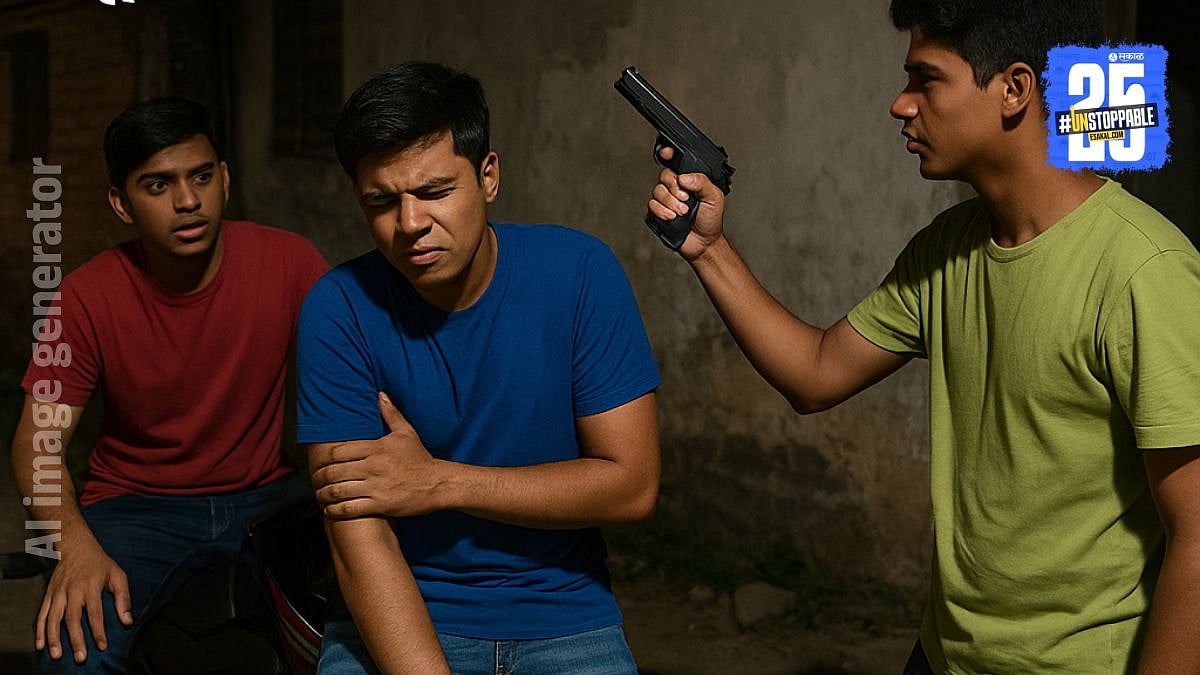 Pune Crime: पुण्यात बारक्या पोरांकडे देखील पिस्तूल, काय चाललंय? मस्ती-मस्तीत फायर झाली अन् ...
