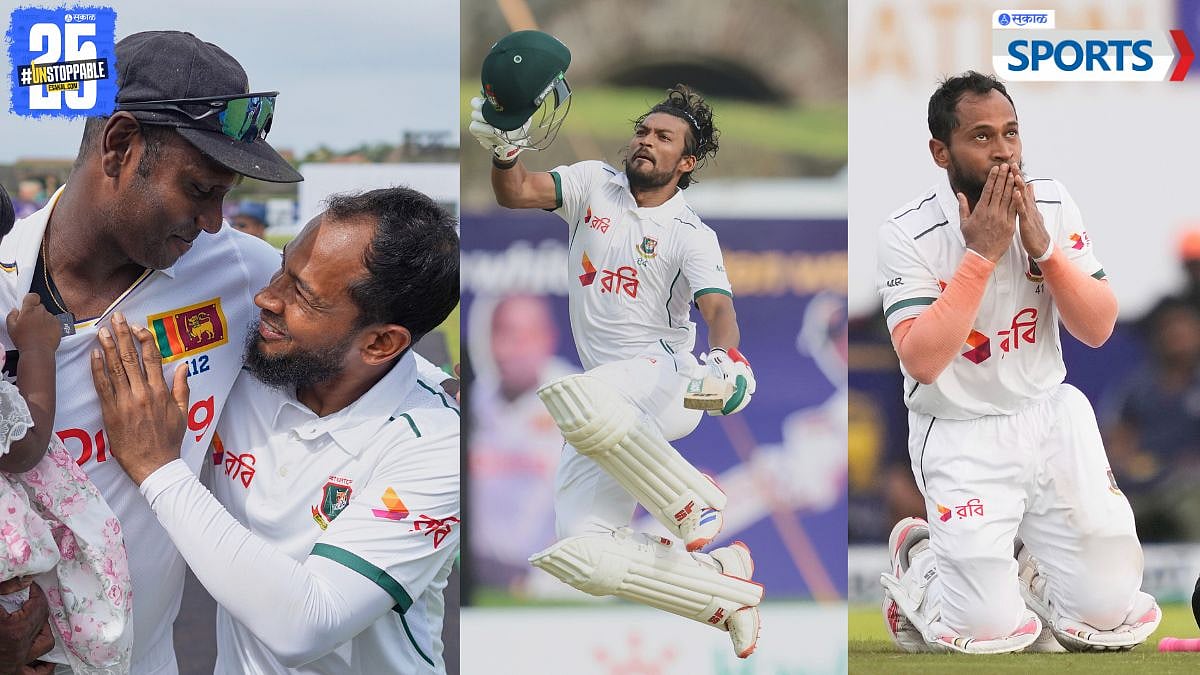 SL VS BAN 1ST TEST: NAJMUL HOSSAIN SHANTO MUSHFIQUR RAHIM HIT TONS AS ...