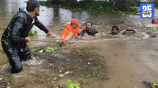 NDRF Team: इंद्रायणी नदीत वाहून जाणाऱ्या वारकऱ्याला NDRF पथकाने वाचवलं; आळंदी येथील घटना ...