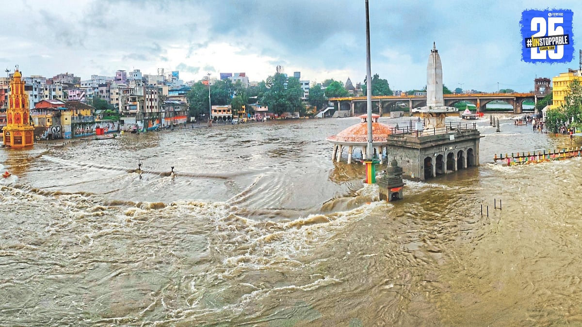 Nashik Monsoon Update : नाशिकच्या धरणांत पावसाने भर घातली; गोदावरीला जीवदान|Nashik Dams, Water ...