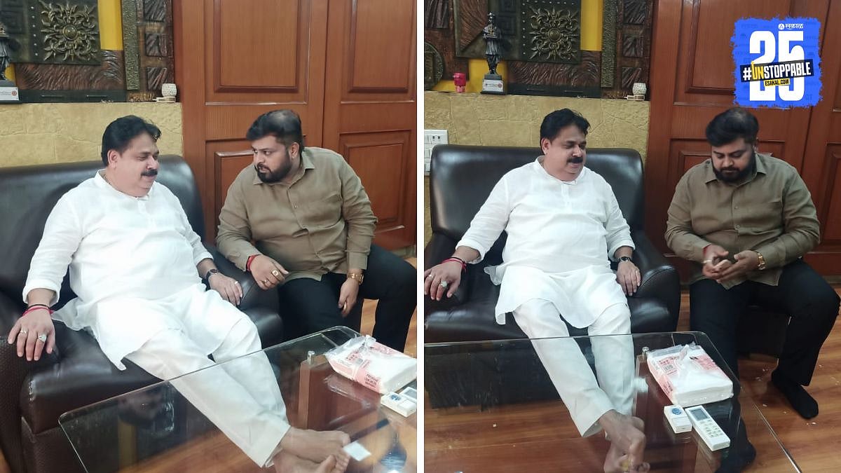 BJP's Vikas Mhatre and Thackeray group's Deepesh Mhatre closed door ...