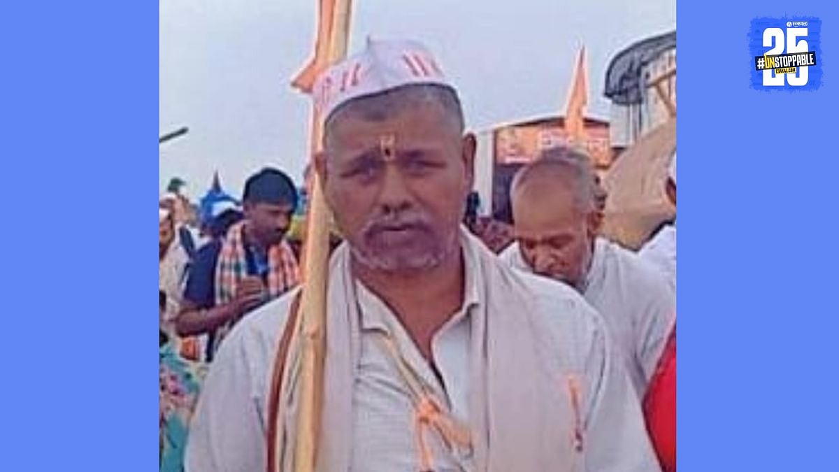 Ambad News : रोहीलगड येथील वारकरी रामेश्र्वर पाटील यांचे पंढरपूरला पायी ...