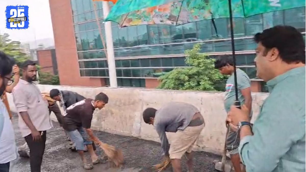 Palava Bridge : मनसे आमदारांचा घाईत का केले काम सवाल? तर शिवसेना शिंदे ...