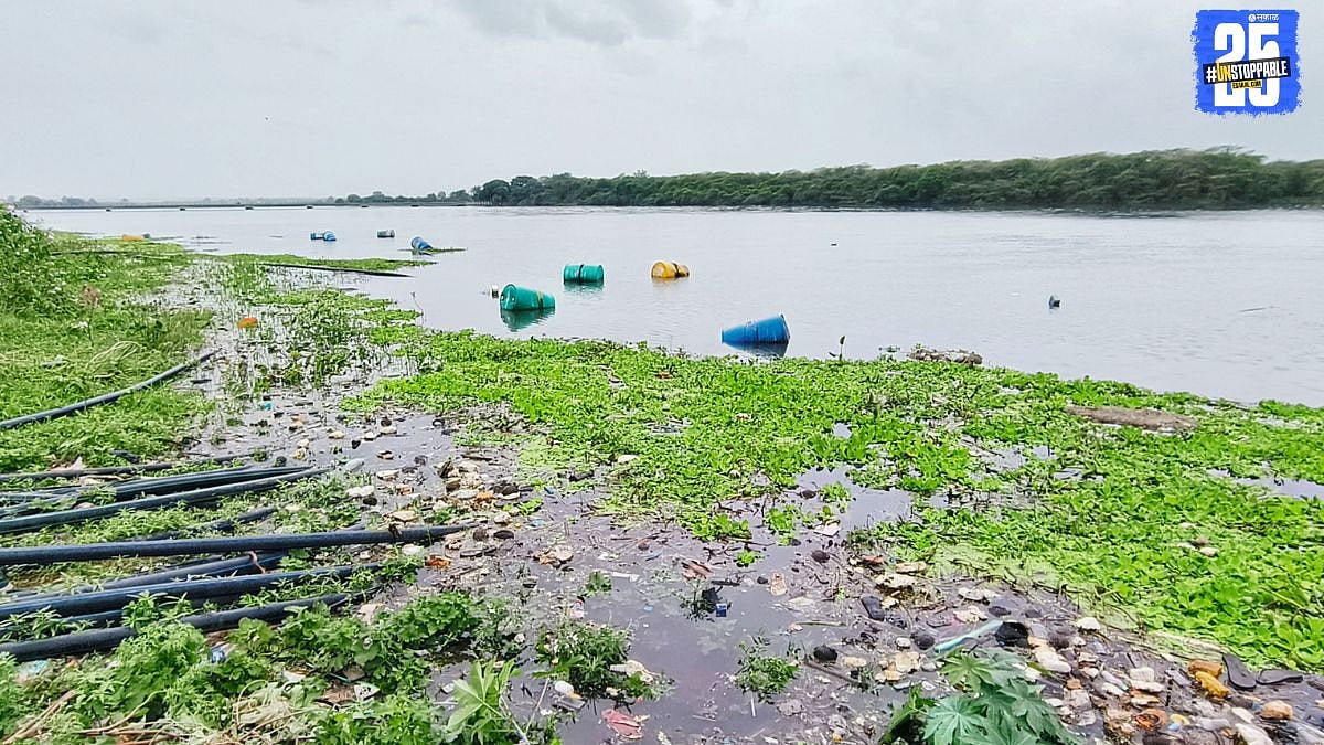 Ujani Dam: 'उजनी धरणाच्या पाणीपातळीत वाढ'; चोवीस तासांत पाच किलोमीटर ...