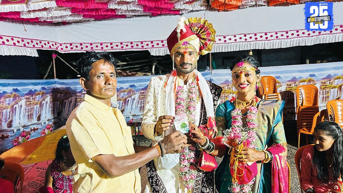 Satara News: 'लग्नात अक्षतांऐवजी वाटल्या झाडांच्या बिया'; उंडाळ्यात ...