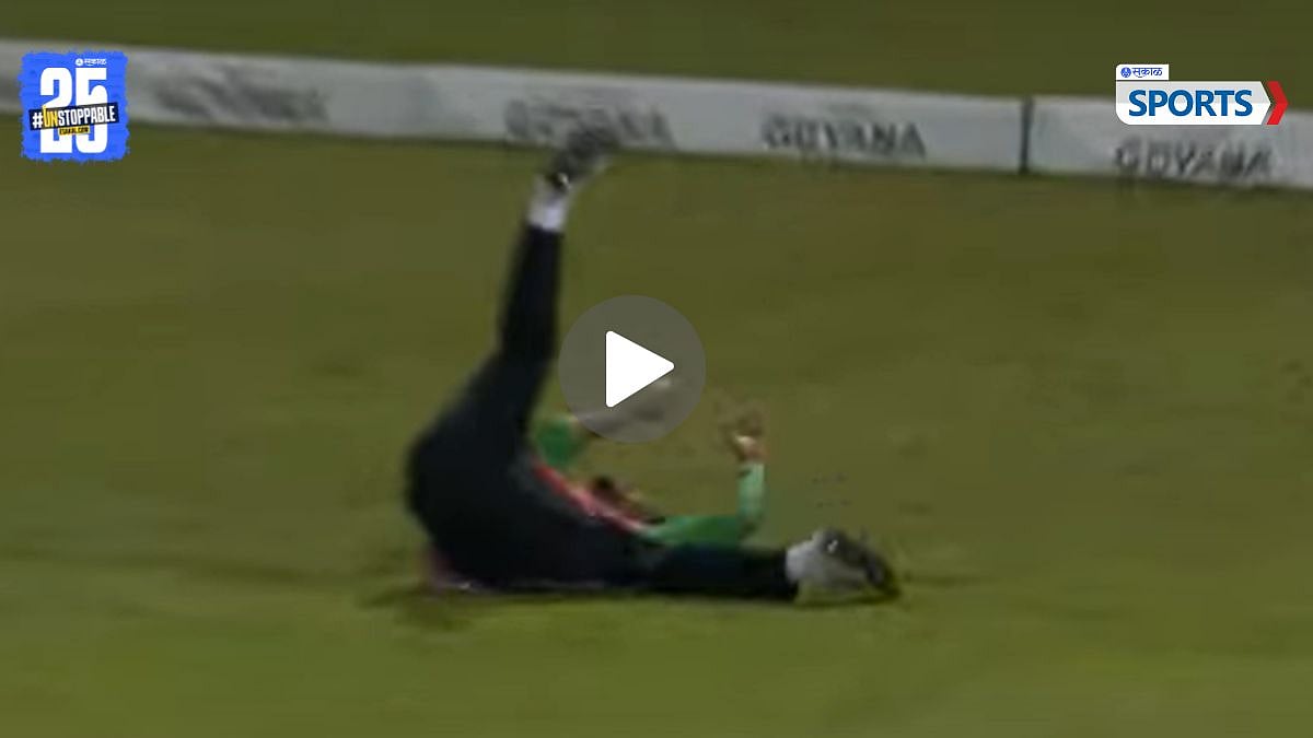 VIRAL VIDEO SHIMRON HETMYER TAKES UNBELIEVABLE CATCH LYING ON THE FLOOR ...