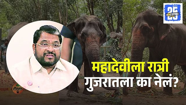 Kolhapur Mahadevi Hattini Padayatra Raju Shetty statement on Vantara ...