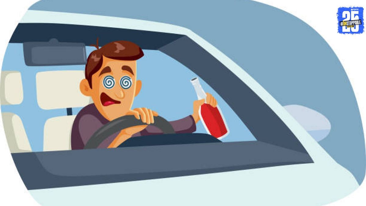 Drunk driver Pune, wheel detached car, traffic police action Pune News ...