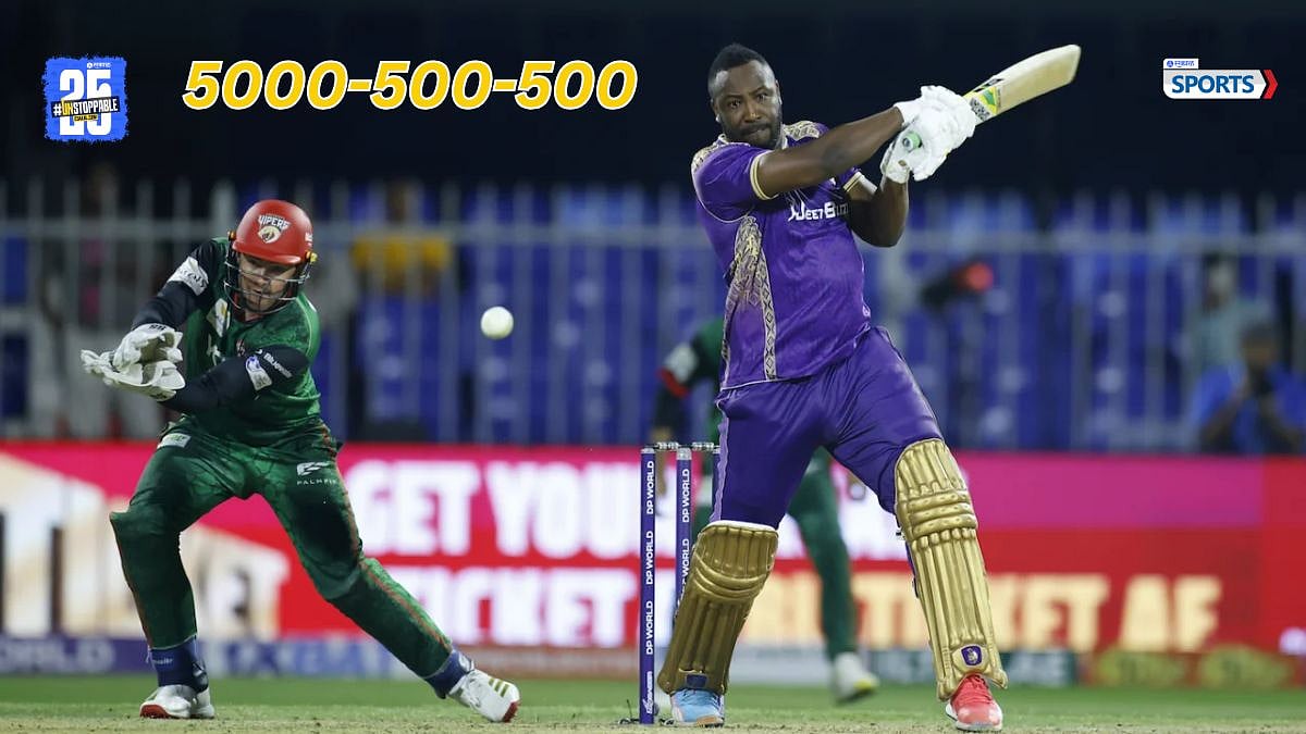 ANDRE RUSSELL CREATES HISTORY WITH UNREAL 5000+ RUNS,500 WICKETS, 500 ...