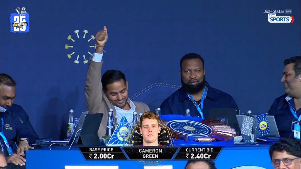 MUMBAI INDIANS’ CAMERON GREEN BID STUNS ALL | CSK AUCTION STRATEGY ...