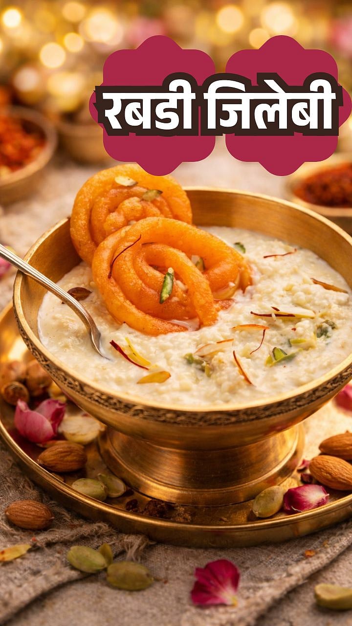 पहिल्याच घासात प्रेम! गोड खाणाऱ्यांसाठी खास रबडी जिलेबीची रेसिपी ...