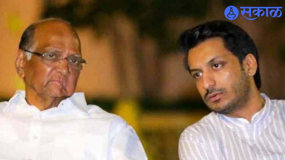 Parth Pawar Meets Sharad Pawar in Baramati|सुनेत्रा पवार यांच्या ...