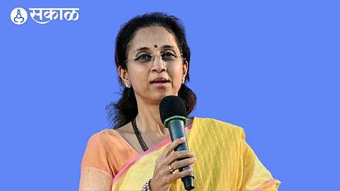 सुप्रिया सुळे मुख्यमंत्र्यांना पत्र पाठवणार. Supriya Sule to Write to ...