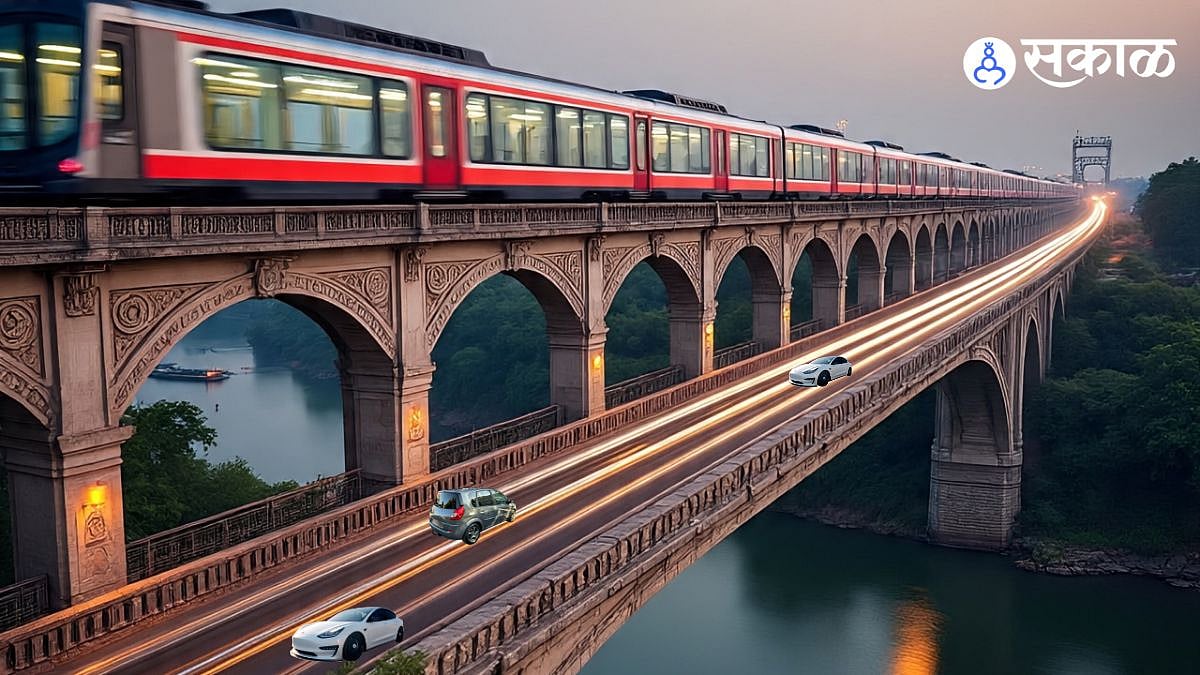 VASAI DOUBLE DECKER BRIDGE BUILT BY MMRDA | नायगाव खाडीवर डबल डेकर पूल ...