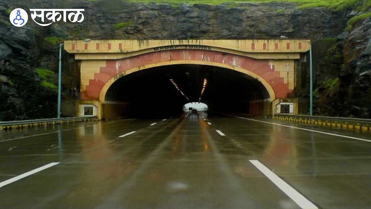पुणे-मुंबई द्रुतगती मार्ग सहा नवीन बोगदे. Six New Tunnels on Pune ...