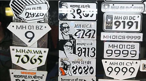 पुणे : नंबर प्लेटमध्ये गोलमाल! वाहनधारकांच्या विविध क्लृप्त्या
