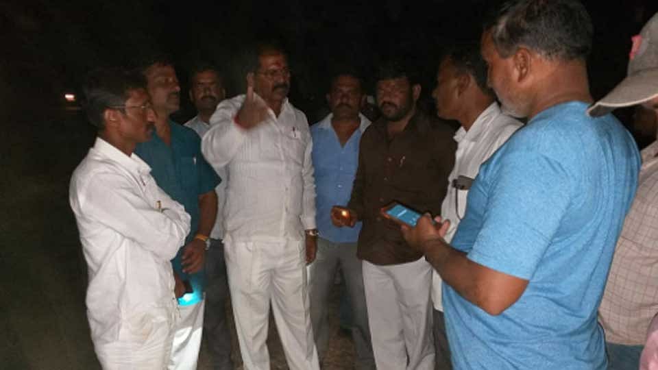 करमाळ्याच्या आमदारांनी उडवली आधिकाऱ्यांची झोप!