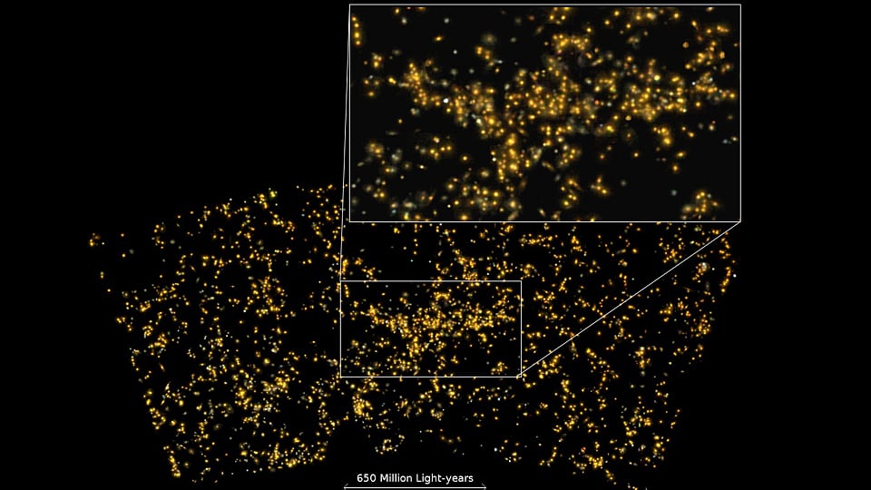 पृथ्वीजवळ असणाऱ्या 'सरस्वती' दीर्घिका समूहाचा शोध!