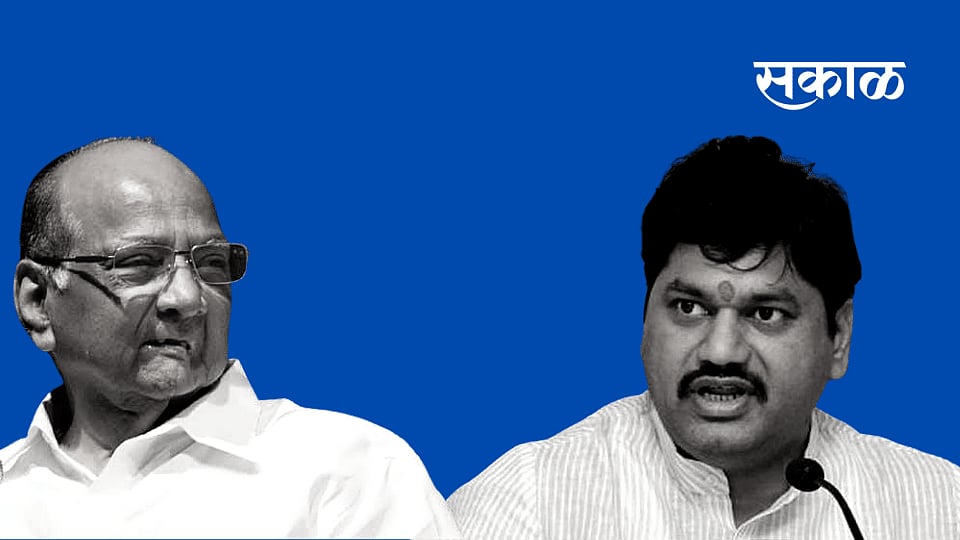 Dhananjay Munde: 'हा देवाचाच आशीर्वाद'; धनंजय मुंडेंची शरद पवारांच्या ...
