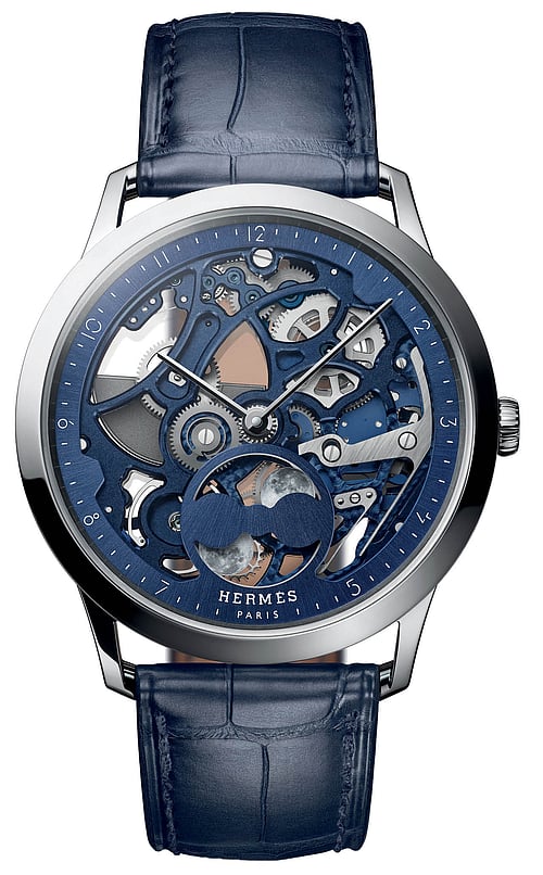 Hermès H08 Squelette and Slim d’Hermès Squelette Lune: Skeleton Watches ...
