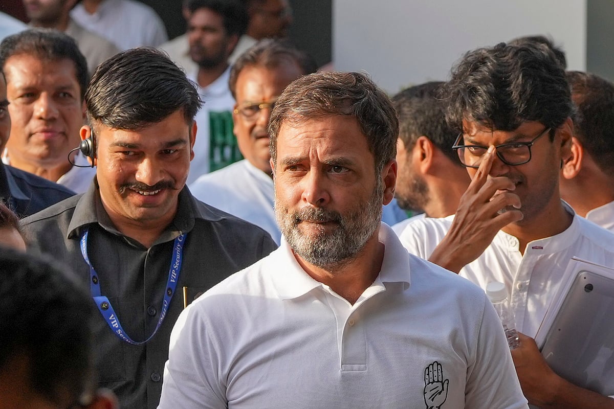 Rahul Gandhi meets family of Haryana IPS officer Puran Kumar