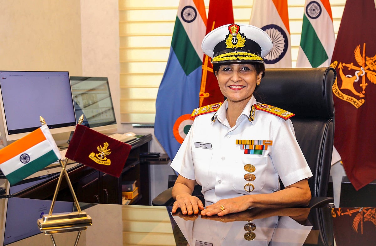 Surgeon Vice Admiral Sarin becomes first woman DG of Armed Forces ...