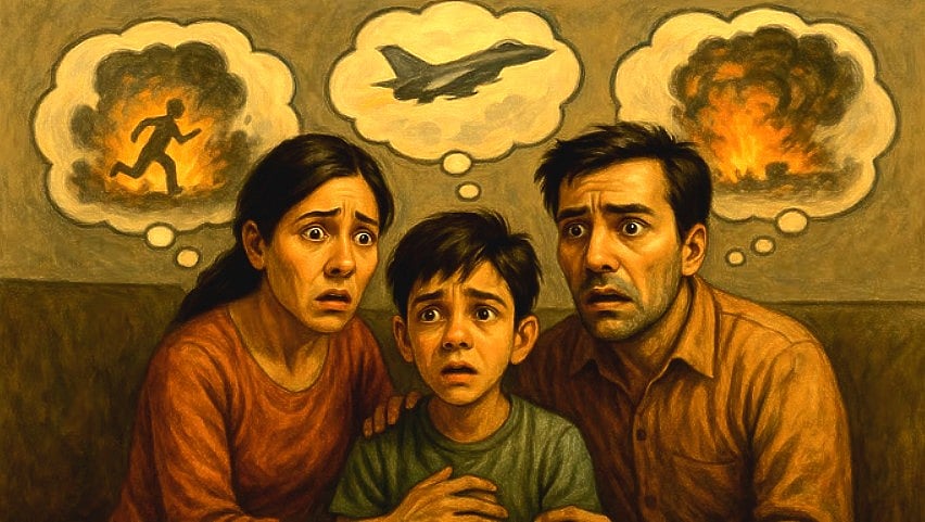 Doomscrolling, fear and dread | The psychological toll of a war-like ...