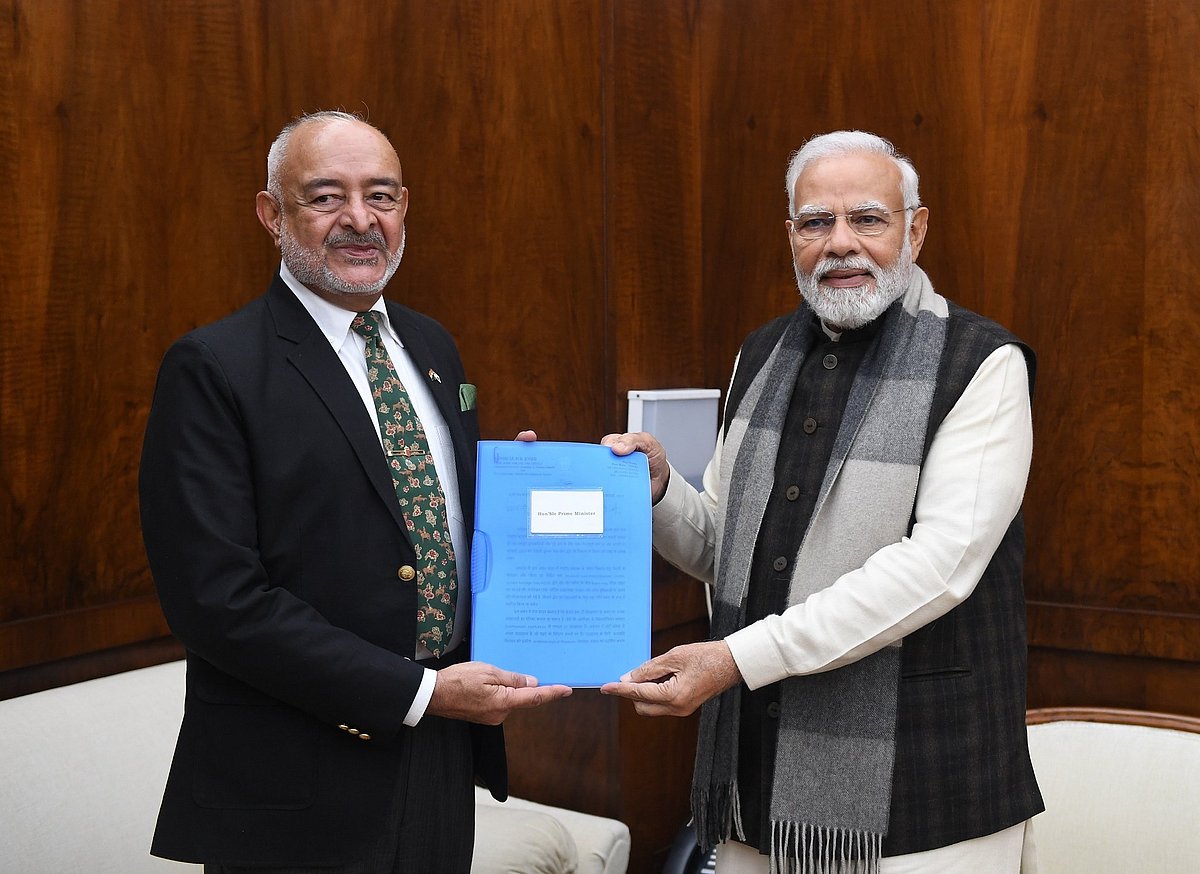 Andaman Lt Governor meets PM; updates him on mega projects