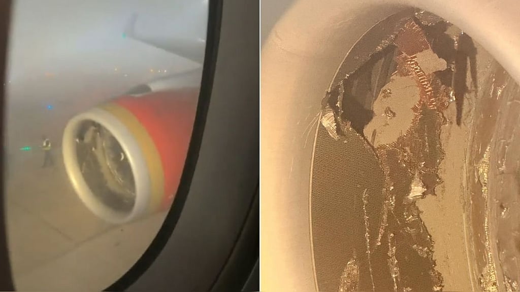 Air India A350 plane's right engine suffers damage at Delhi airport