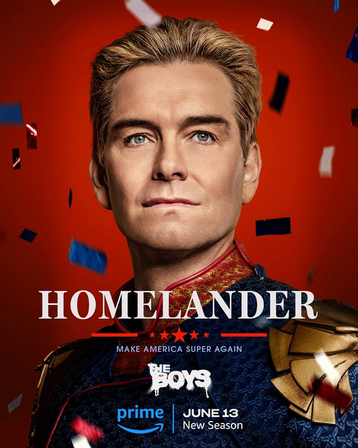 Antony Starr discusses Homelander's redeemability on 'The Boys'